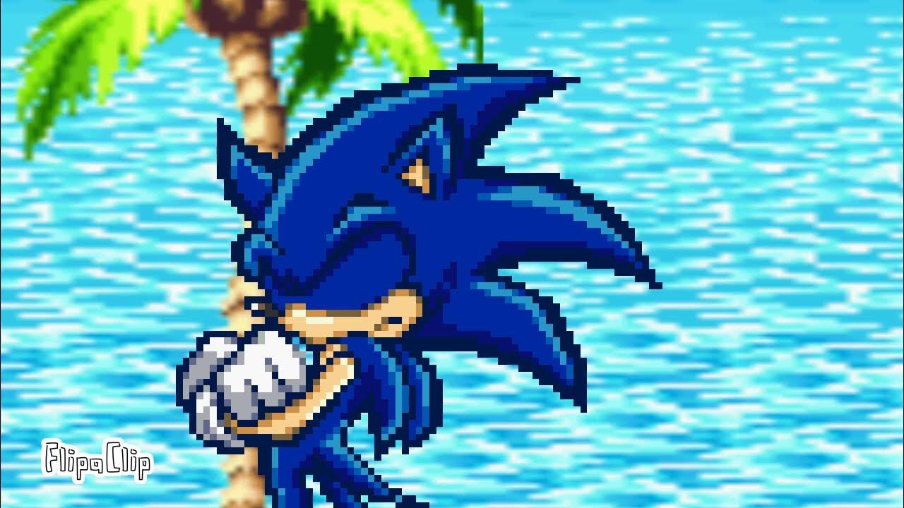 Sonamy Chase Sprite Animation Youtube