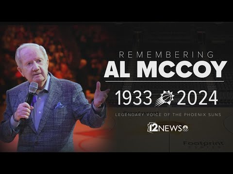 12News remembers legendary Suns broadcaster Al McCoy - YouTube