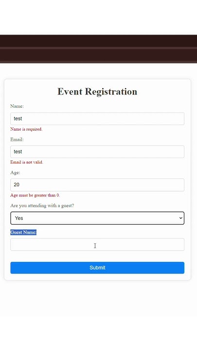 Registration Form Using React Js Coding Codeeditor Programming Javascriptcoding
