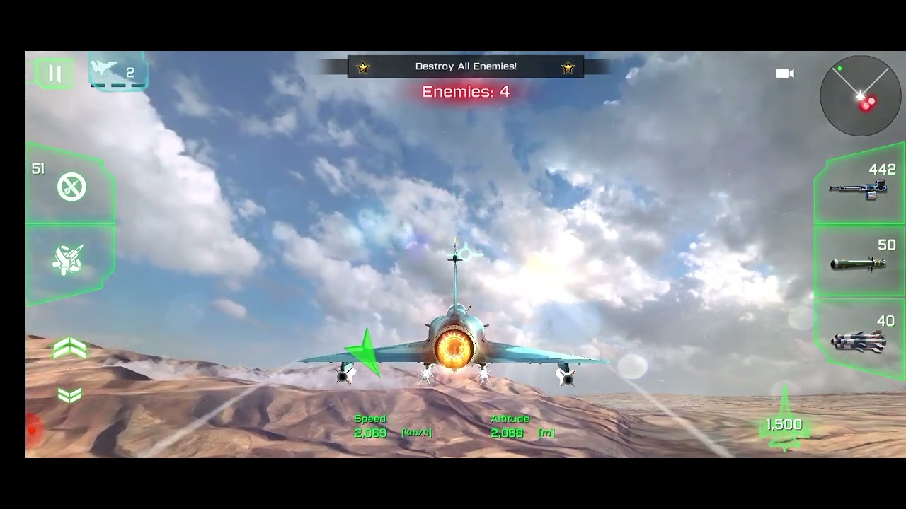 Ace modern fighter jet android game - YouTube