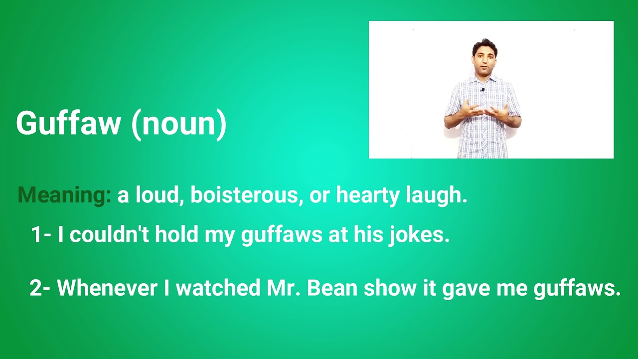 English vocabulary day 6// Guff.. // Erad..// meaning with example ...