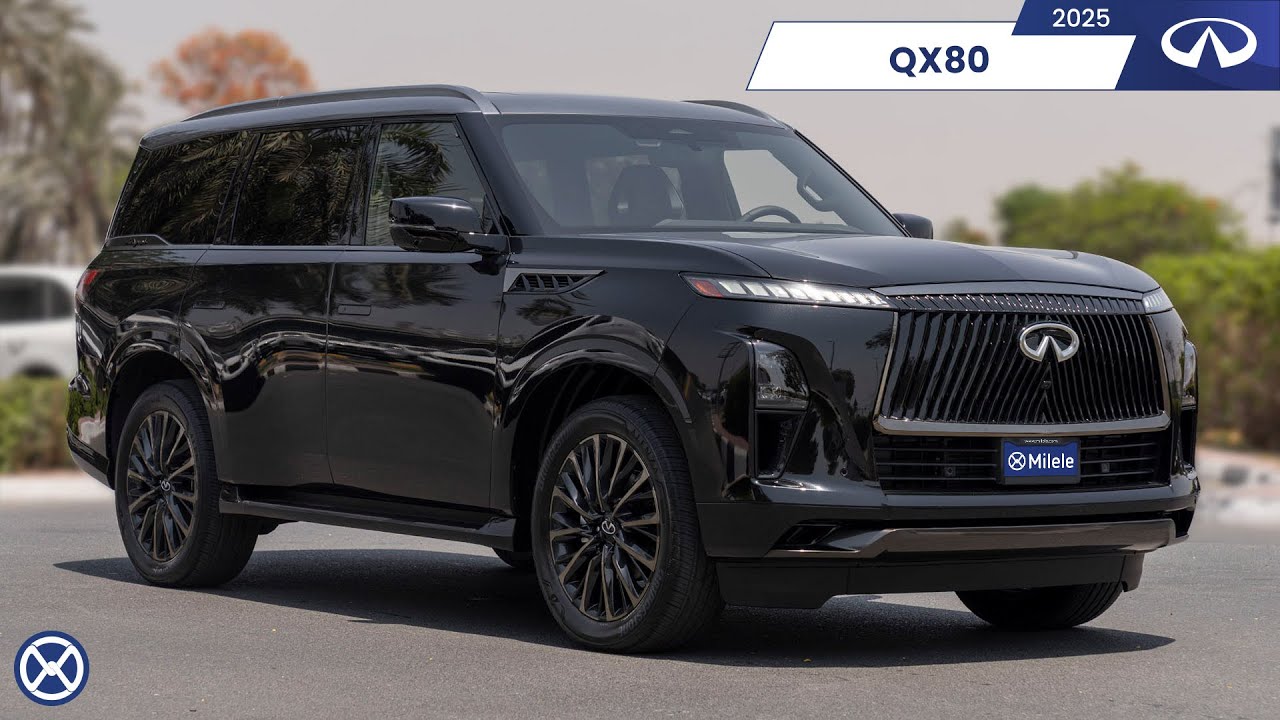 INFINITI QX80 AUTOGRAPH 3.5P AT 4WD MY2025 | LQX803.5P_2 | MILELE - YouTube