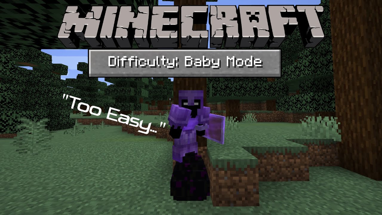Minecraft Baby Mode: The Sequel!!! - YouTube