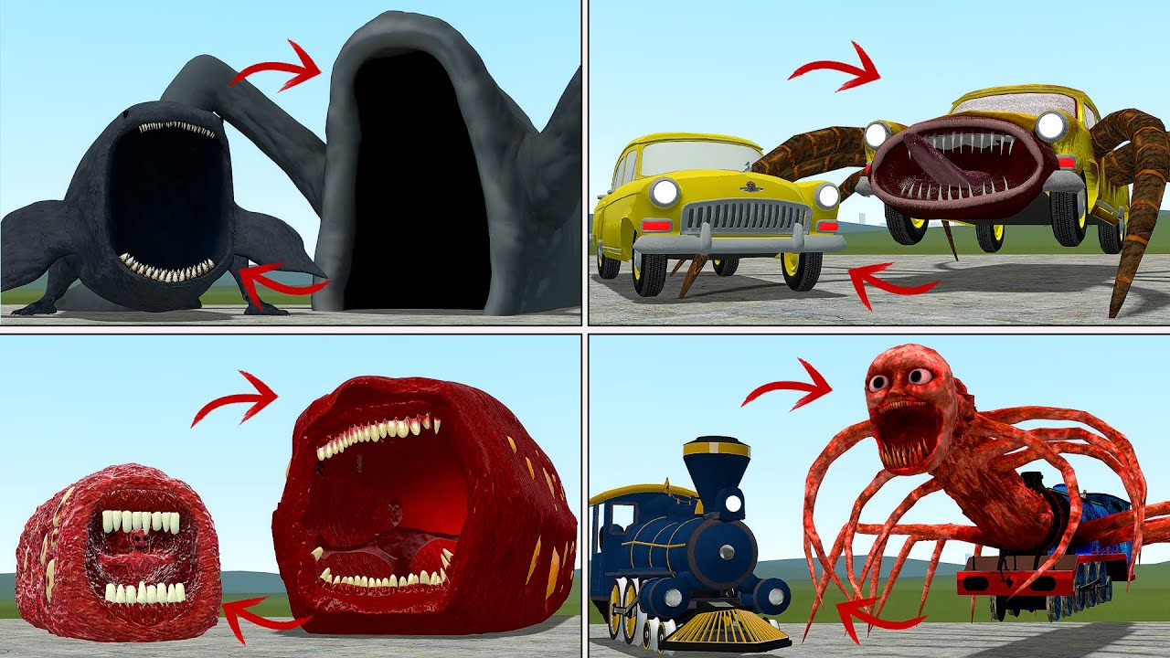 EXPLORING THE AMAZING EVOLUTION OF ALL MONSTERS IN GMOD? - YouTube