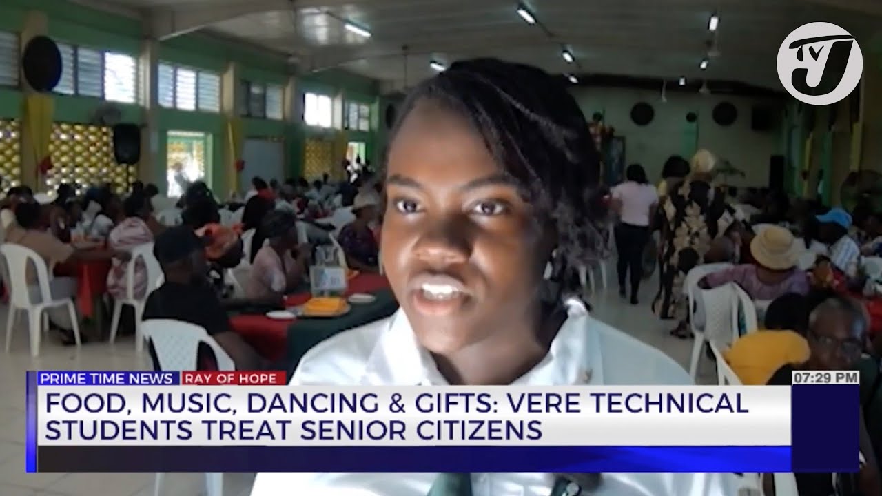 Food, Music, Dance & Gifts: Vere Technical Students Treat Senior ...