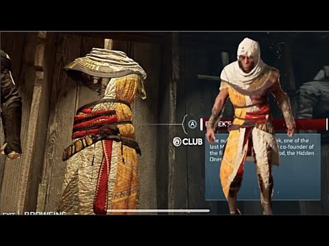 Assassin’s Creed Remastered - Bayeks Outfit (GAMEPLAY) - YouTube