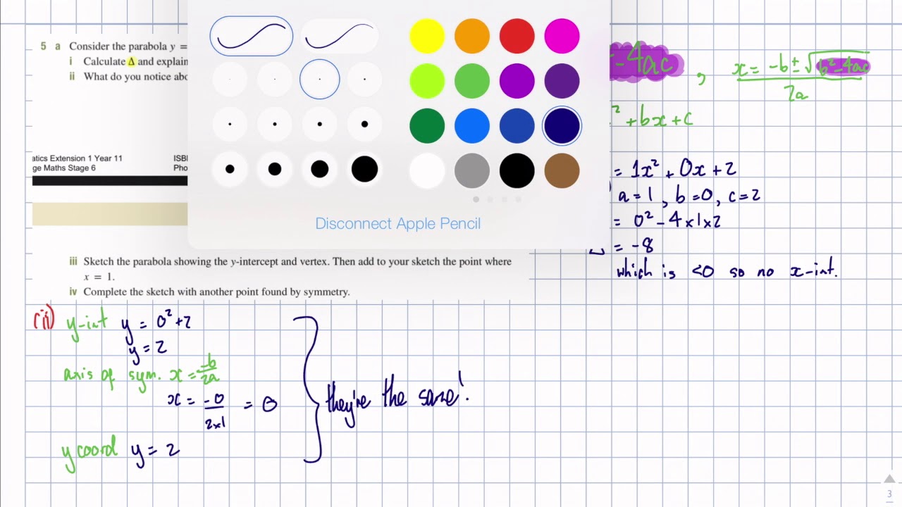 2020 Year 11 Mathematics Advanced Ex 3f Questions 5a and 6c - YouTube