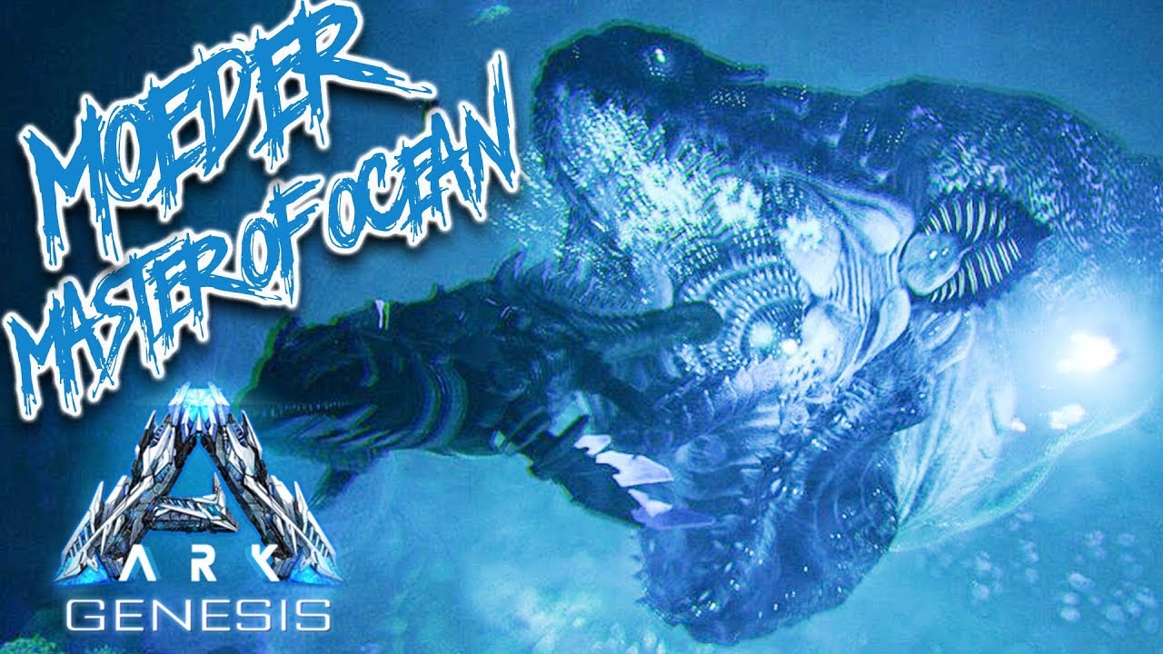 LAWAN BOSS MOEDER!! SI RAJA OCEAN!! - ARK SURVIVAL EVOLVED GENESIS ...