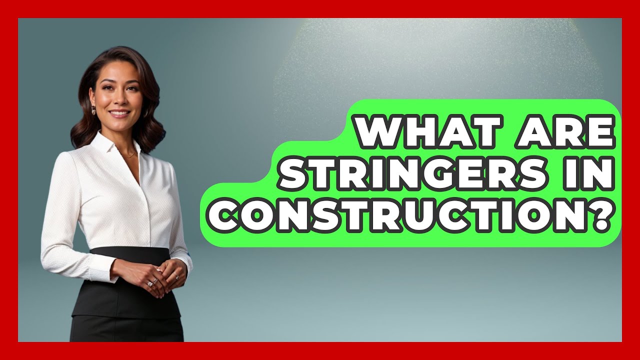 What Are Stringers In Construction? - Civil Engineering Explained - YouTube