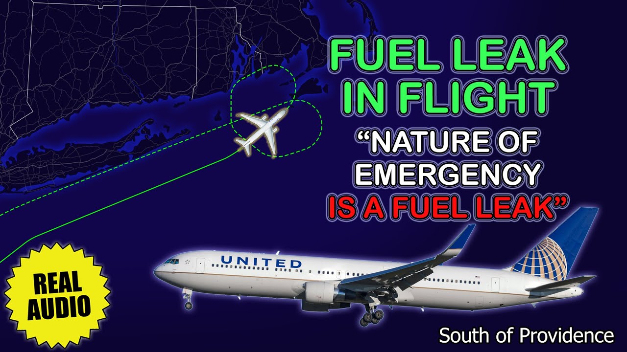 Fuel leak in flight. United Boeing 767 returns to Washington Dulles ...