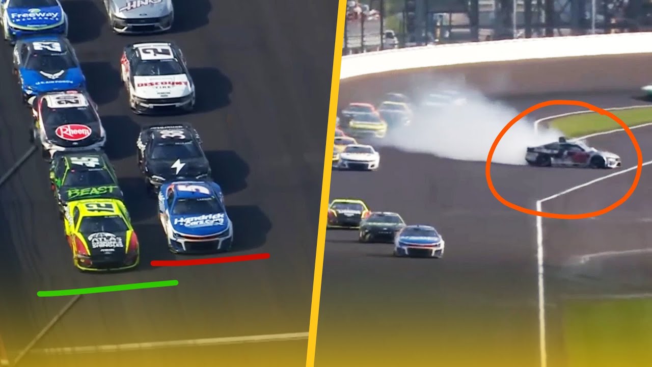 NASCAR Defends Officiating Calls | Analyzing Key Brickyard 400 Moments ...