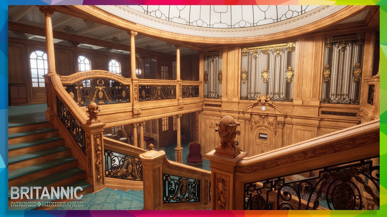 Full Tour Of The RMS Britannic - Britannic: Patroness of the ...