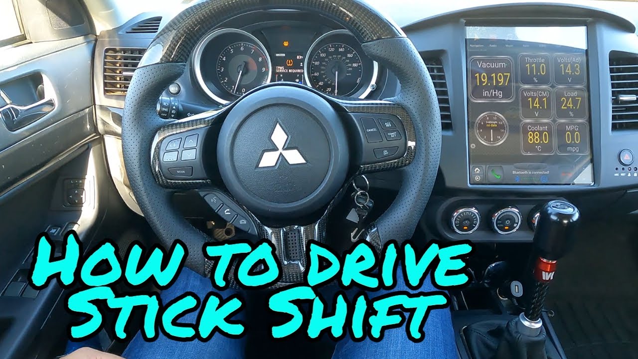 How to drive a manual car!!! - YouTube
