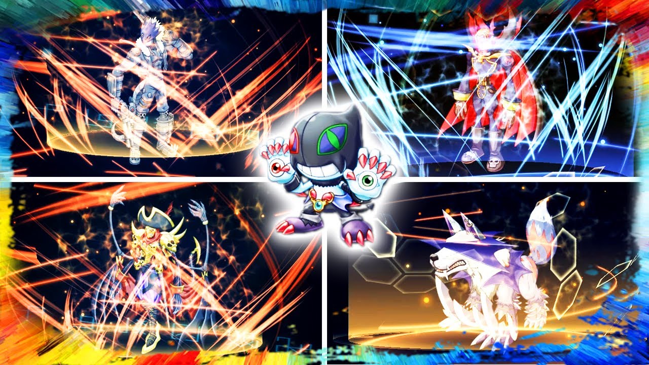 Digimon Survive All DRACMON Evolution - YouTube