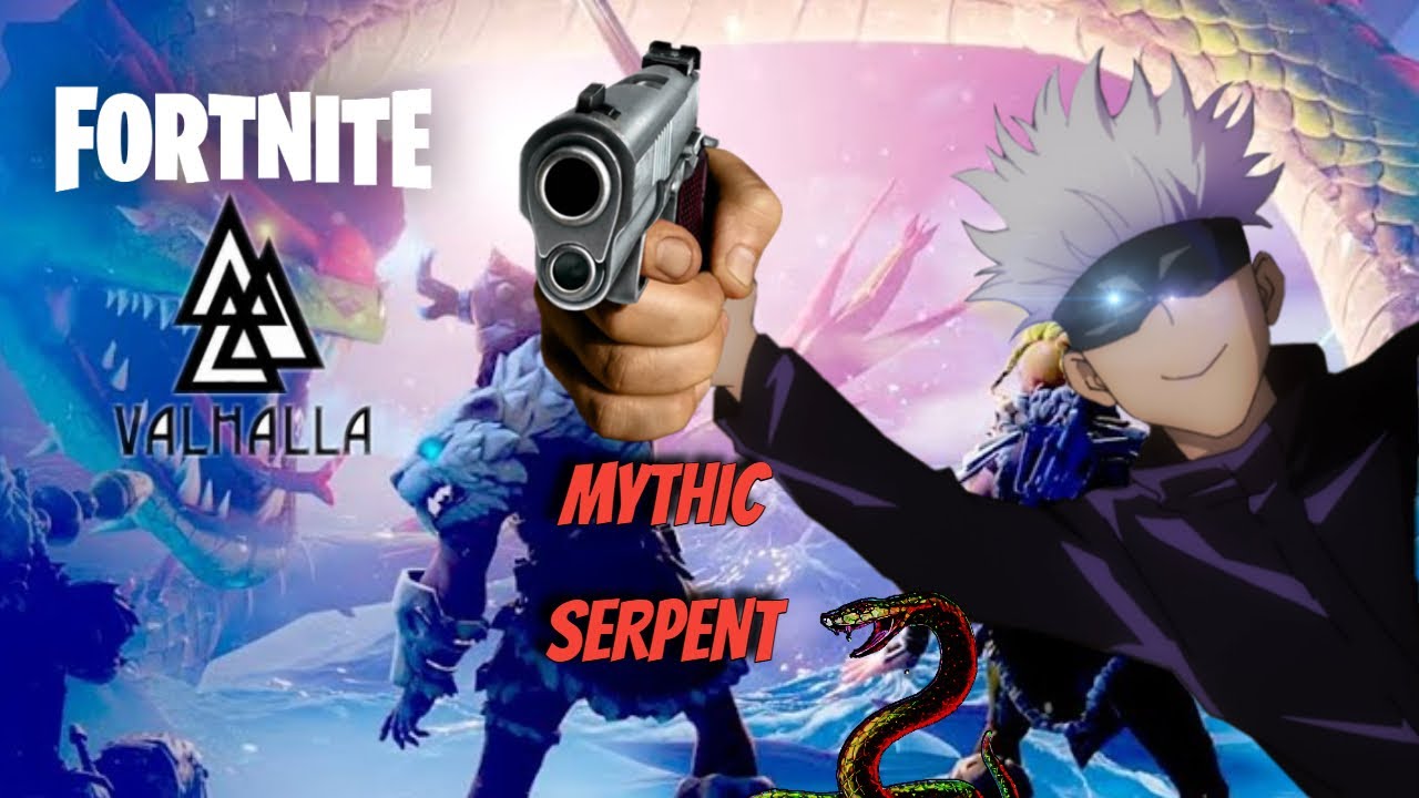 BEATING THE VALHALLA MYTHIC SERPENT (Fortnite: Valhalla Boss Fight ...
