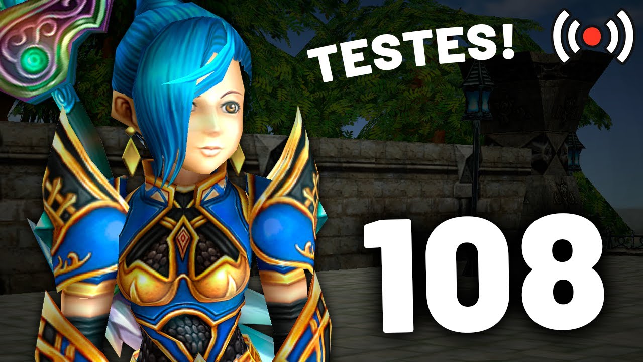 [LIVE] Upando 108 e testando TUDO! - YouTube