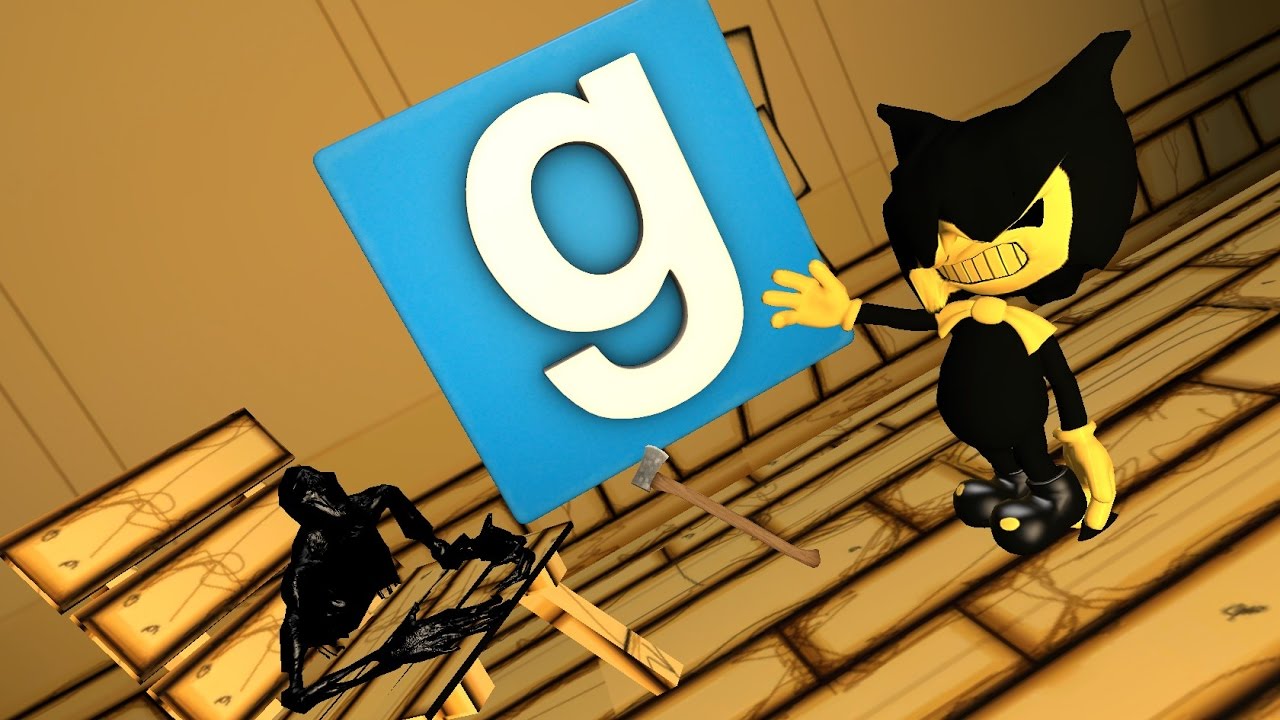 Bendy GMOD: searchers are among us - YouTube