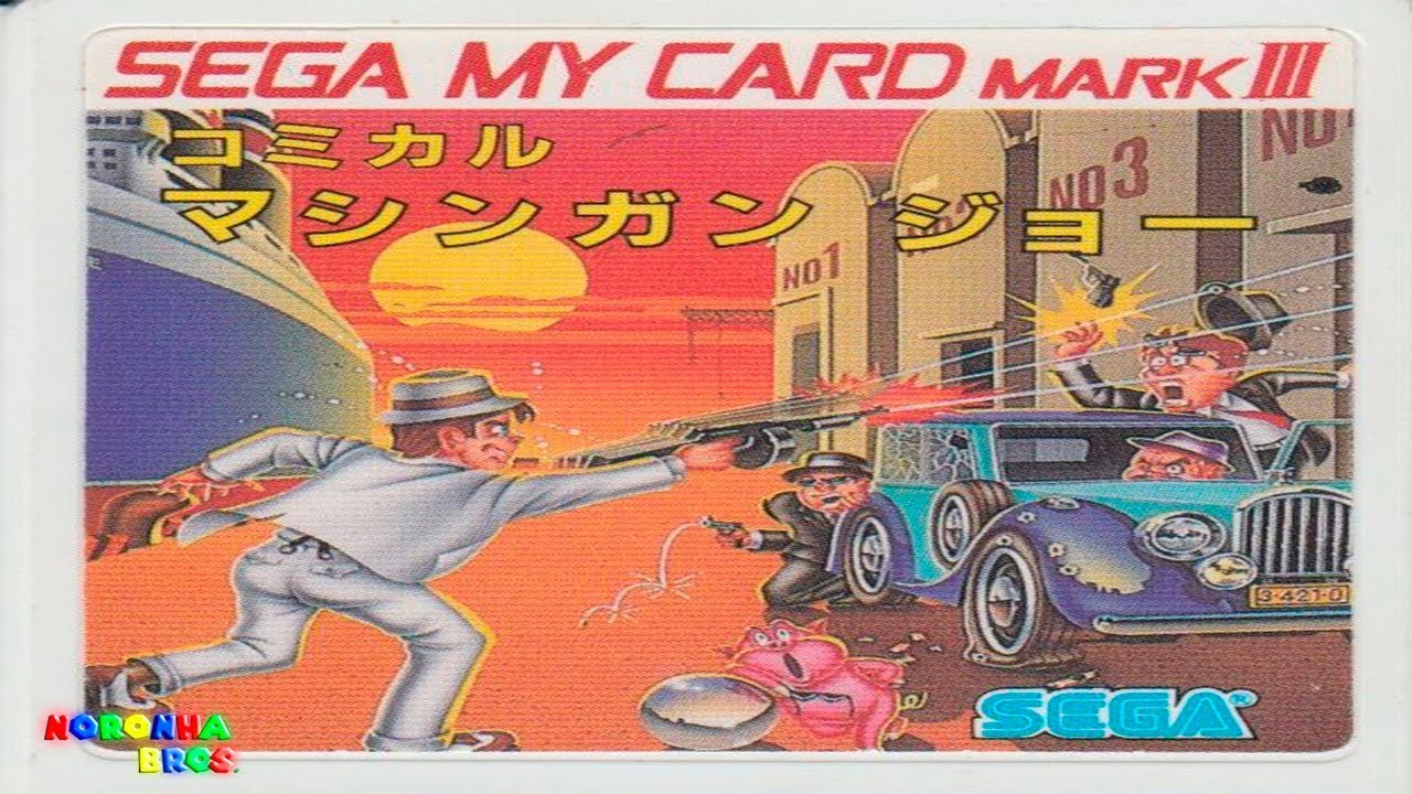 Comical Machine Gun Joe # Sega Mark III | Jogatina dos Bros - YouTube