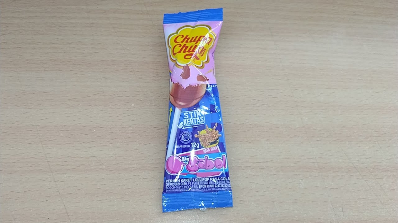 Review Produk #2280 : Chupa Chups Big Babol Rasa Cola - YouTube