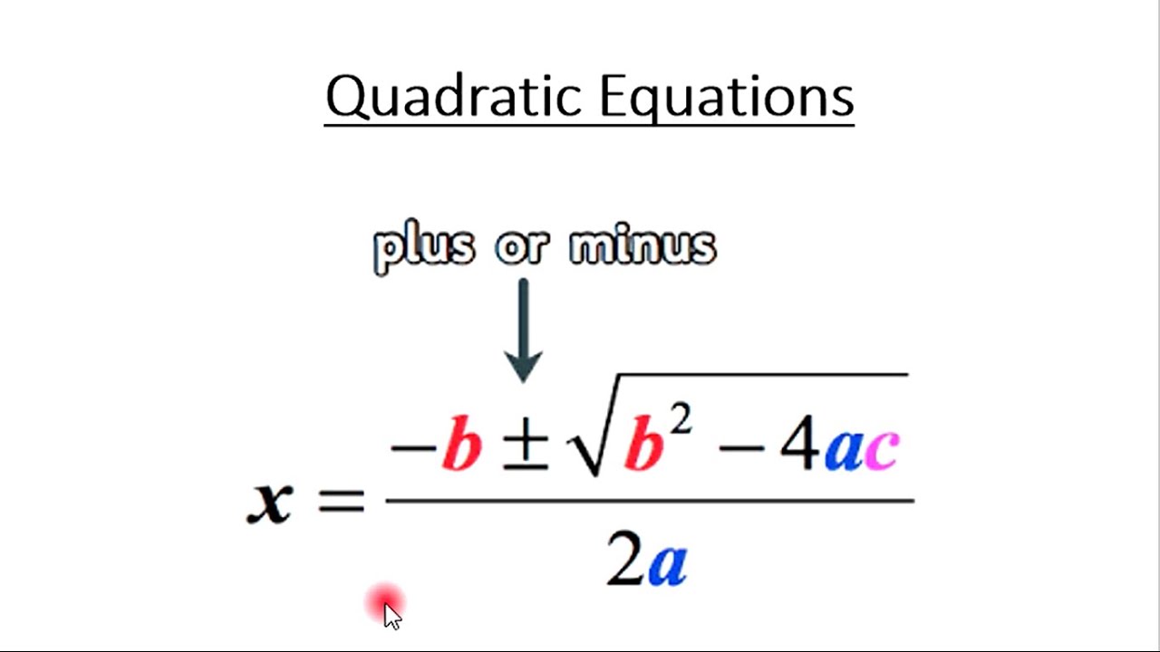 Quadratic Equation ( Part-3) Class X - YouTube