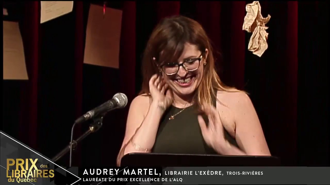Lauréate Prix d'excellence de l'ALQ - Audrey Martel - YouTube