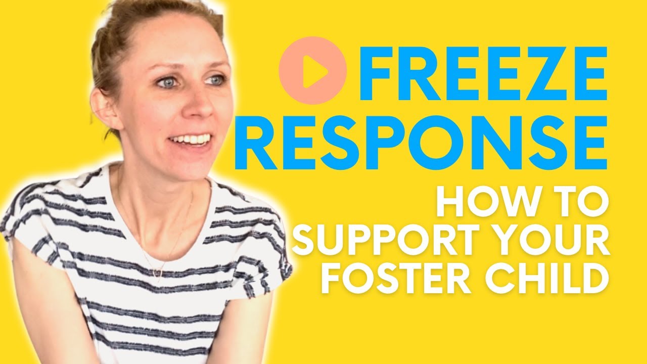 Foster Parent Supporting Foster Child Who Freezes or Shuts Down ...