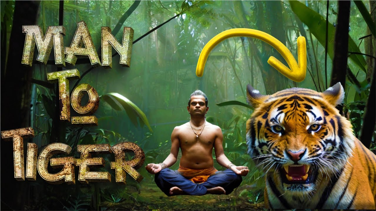 मनुष्य बना शेर || Story Of A Man Who Became A Tiger || Man to Tiger ...