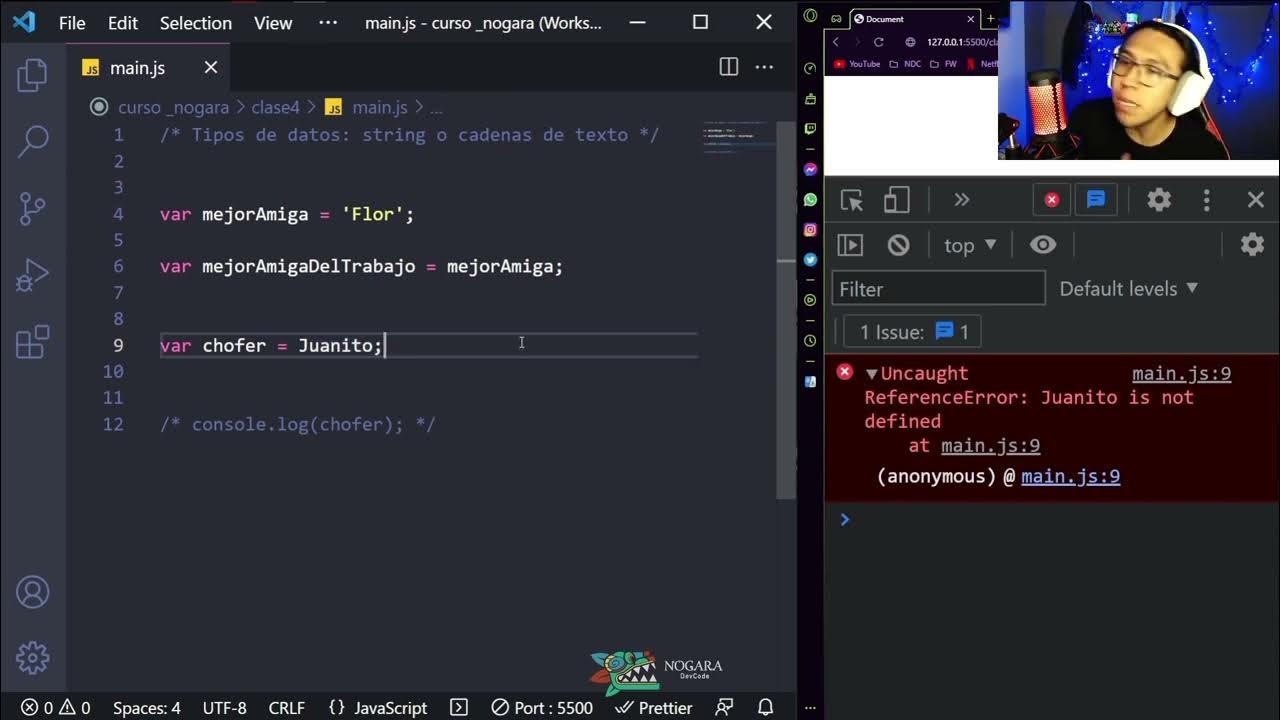 Curso De Programación Básica Con Javascript 4 Devcaress Youtube