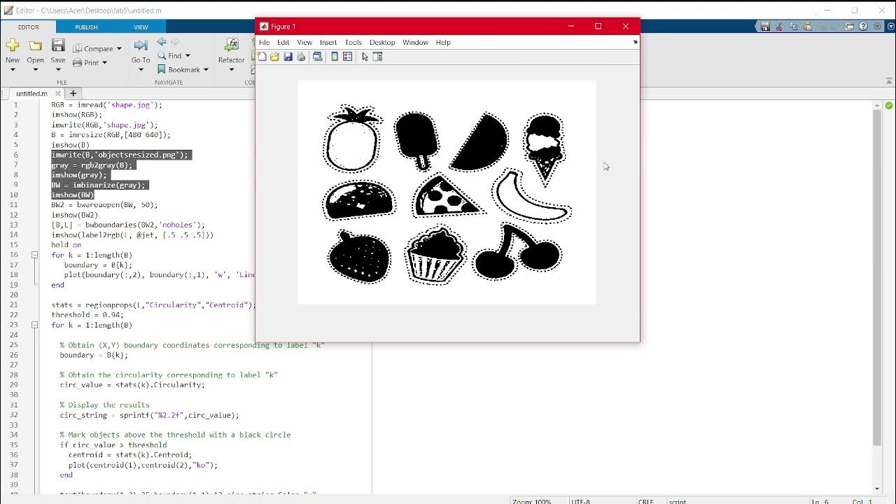 LAB 5 IDENTIFYING ROUND OBJECTS - YouTube