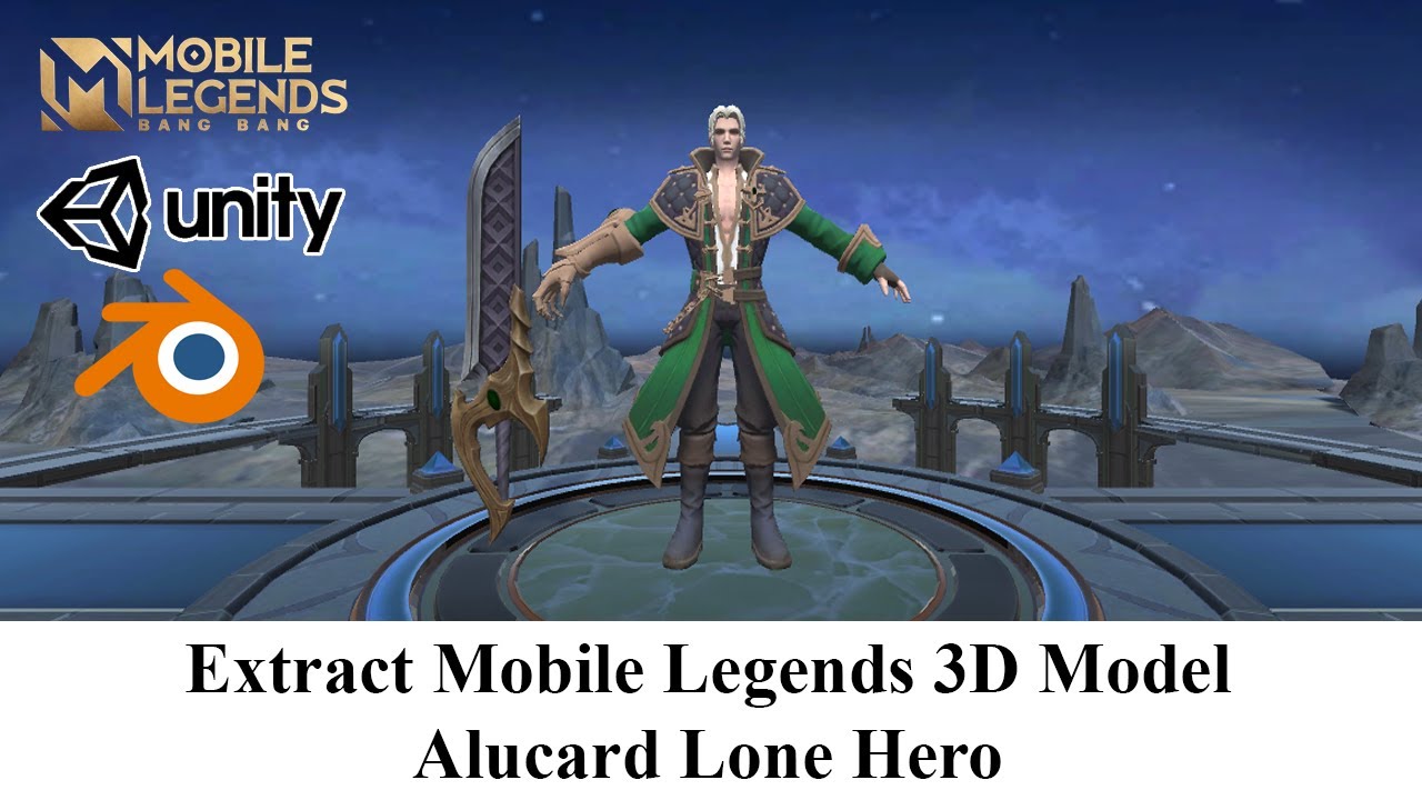 Extract Mobile Legends 3D Model - Alucard Lone Hero | Unity 3D - YouTube