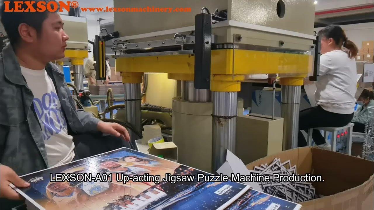 Jigsaw puzzle press machines, 1000 piece puzzle cutting machine, Jigsaw ...