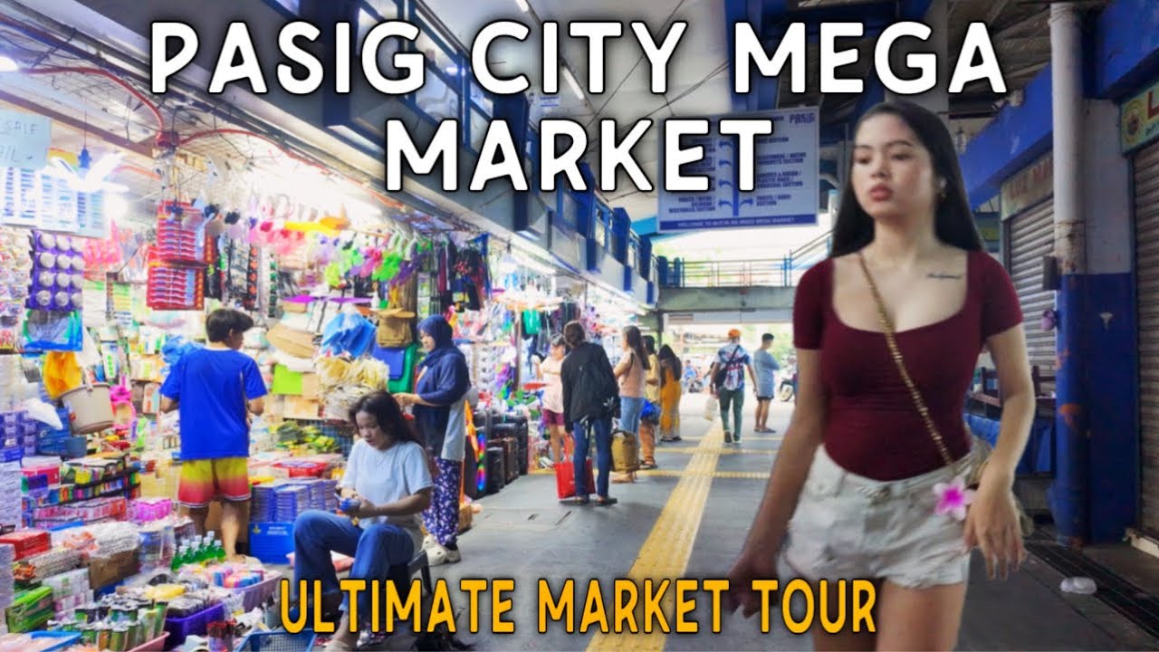 Ultimate Walk in Pasig City Mega Market | Philippines 4K HDR - YouTube