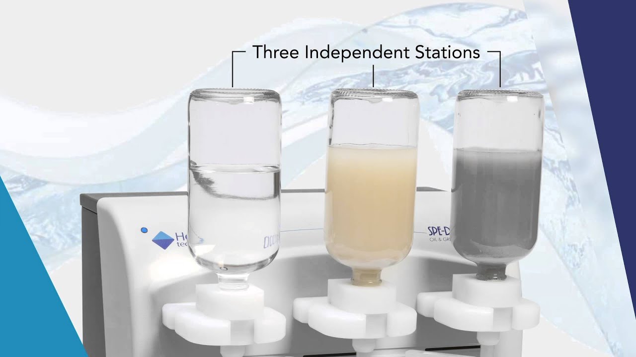 SPE DEX 3100 Oil and Grease Extractor from Horizon Technology - YouTube