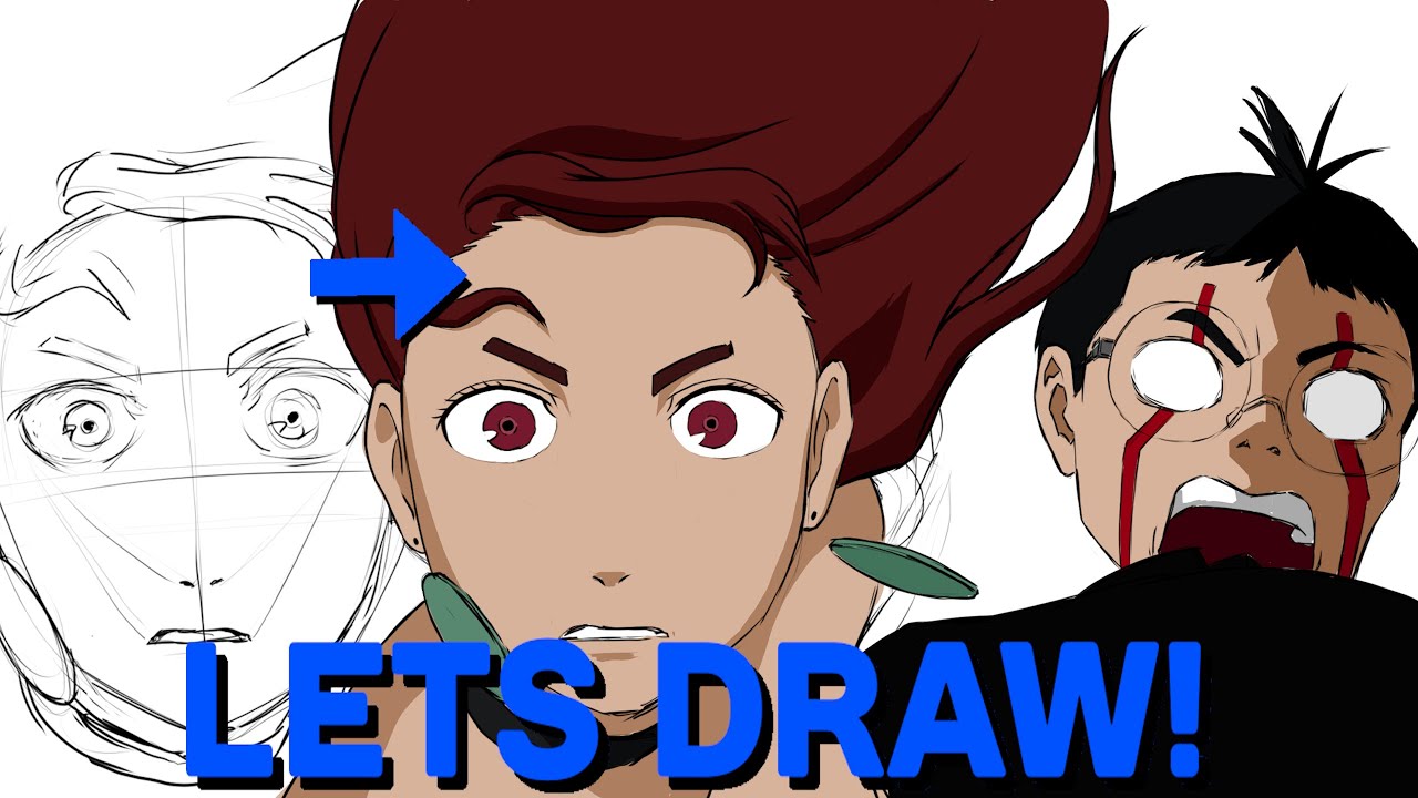Lets Draw! ~Dandadan~ Practice sketch. Ep3 - YouTube