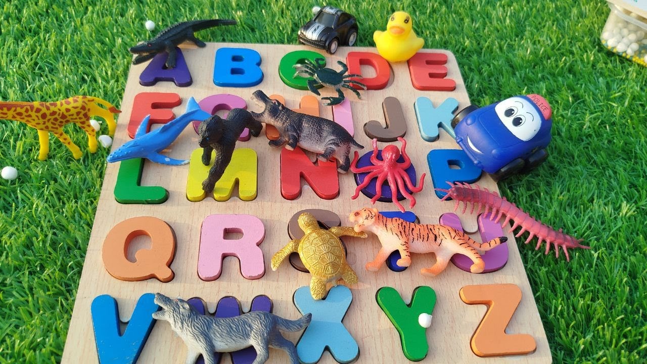 ABC Puzzle | Learn ABC with this FUN activity wooden Preschool Puzzle ...