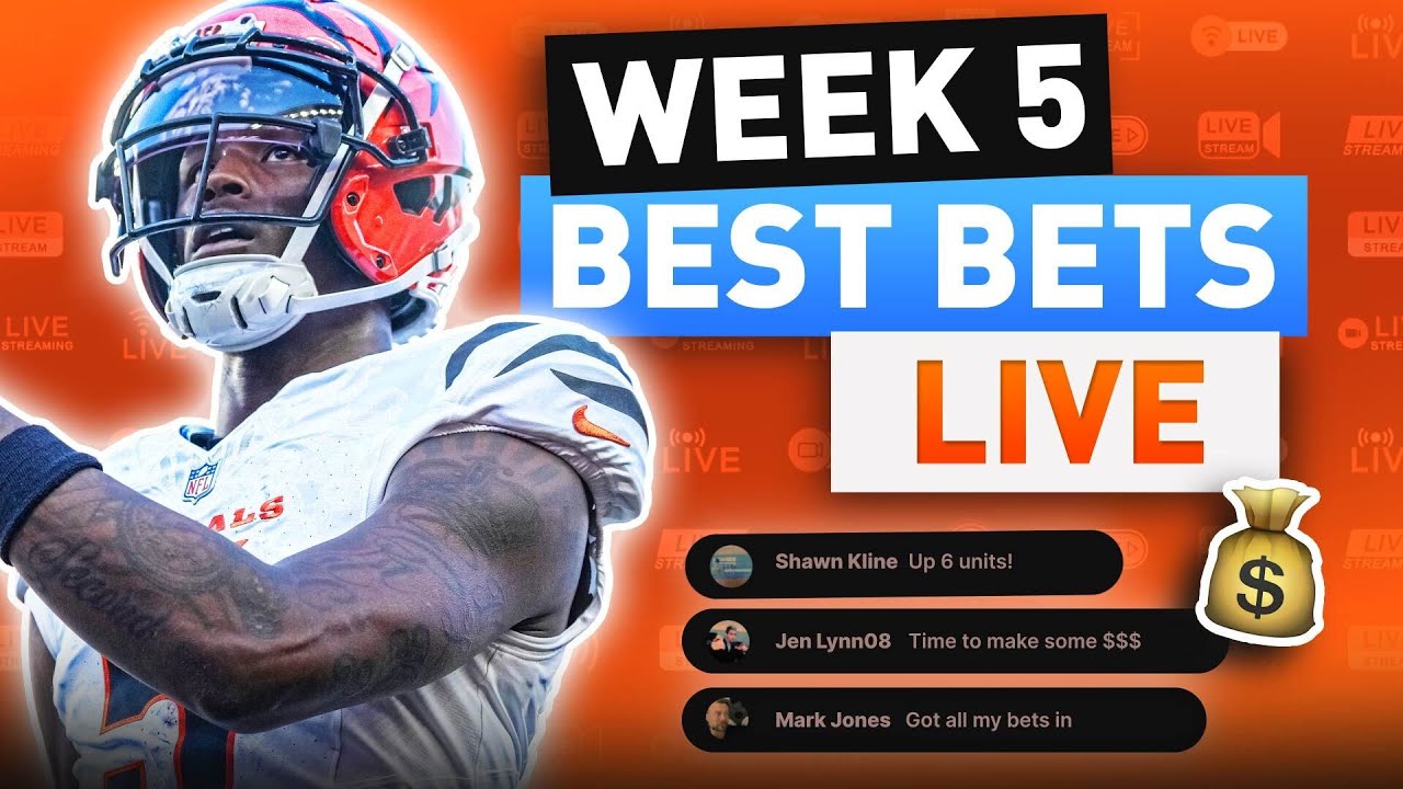 Sunday NFL Week 5 Best Bets | Expert Picks, Predictions, and Props ...