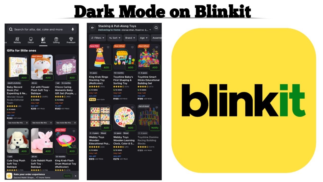 How to Enable Dark Mode on Blinkit App | Easy Step-by-Step Guide - YouTube