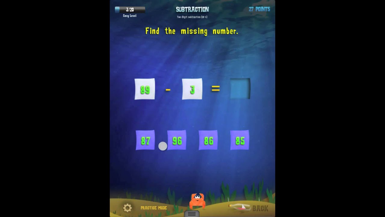 Two Digit Subtraction : 3rd Grade Splash Math - YouTube