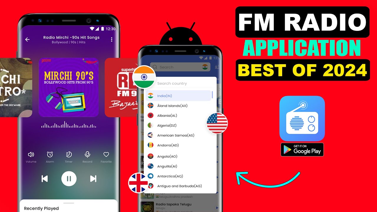 😍Best FM Radio App For Android In 2024 | My Radio - FM Radio for India ...