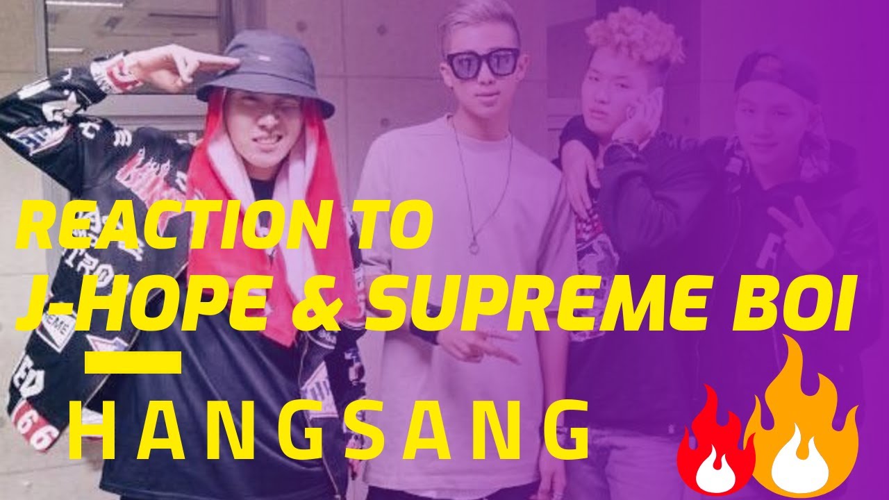This Song Is Crazy! | J-hope Ft. Supreme BOI-HANGSANG | BTS | [han-rom ...