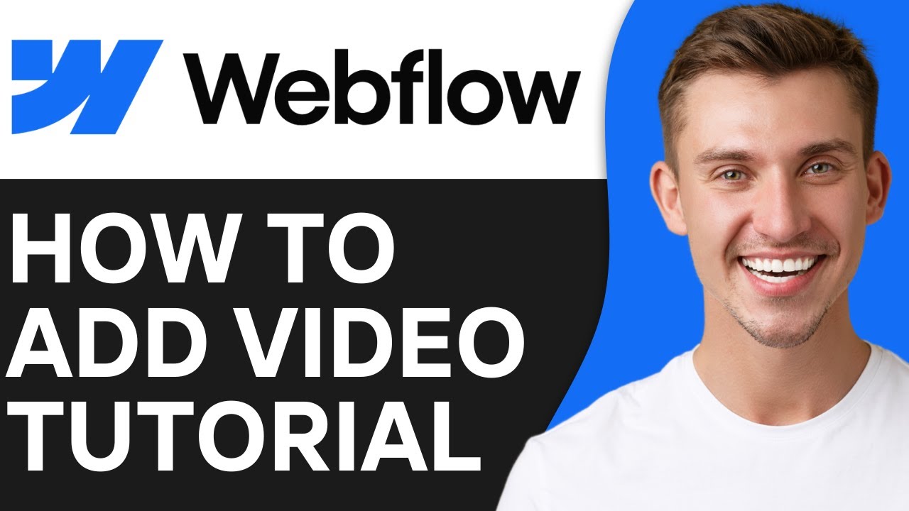 HOW TO ADD VIDEO IN WEBFLOW (2026) - YouTube