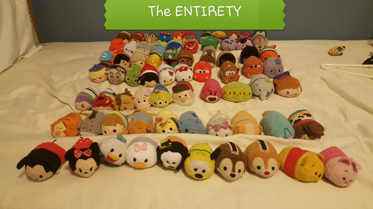My ENTIRE Tsum Tsum Collection - YouTube