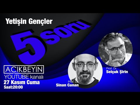 Selçuk Şirin | Sinan Canan ile 5 Soru | 18.Bölüm