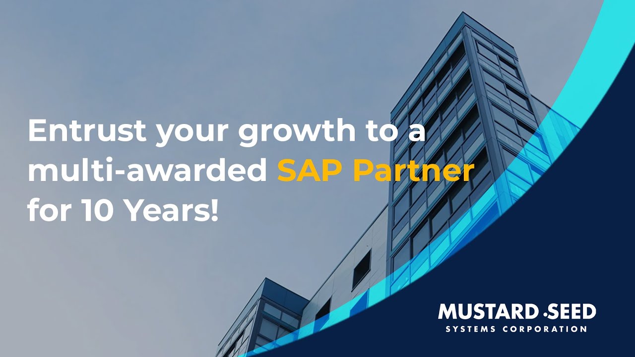 Looking for the right SAP Business One partner? Mustard Seed is here ...