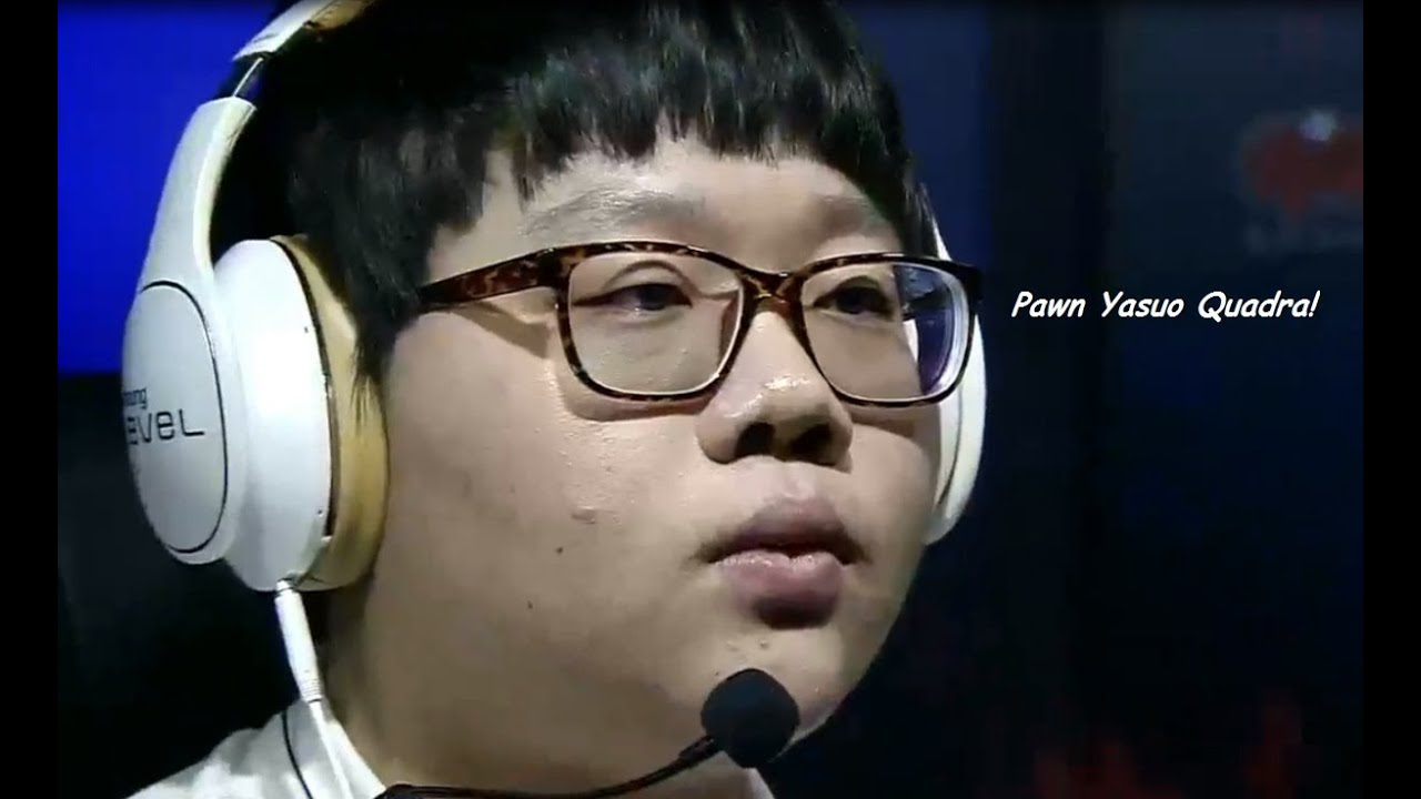 LoL Awesome Yasuo Quadra by Pawn! - YouTube