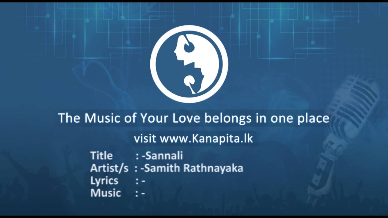Sannali - Samith Rathnayaka - YouTube