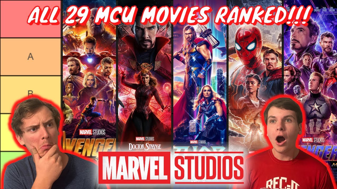 MCU Movie Tier List All 29 MCU Movies Ranked Including Thor Love And Thunder Dr Strange mcu-movie-tier-list-all-29-mcu-movies-ranked-including-thor-love-and-thunder-dr-strange