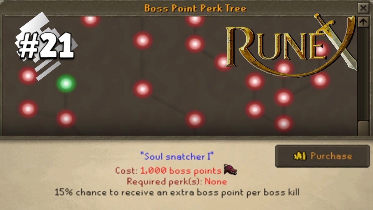 Lot of grinds & first boss perk | UIM EP. 21 | $75 Giveaway | RUNEX ...