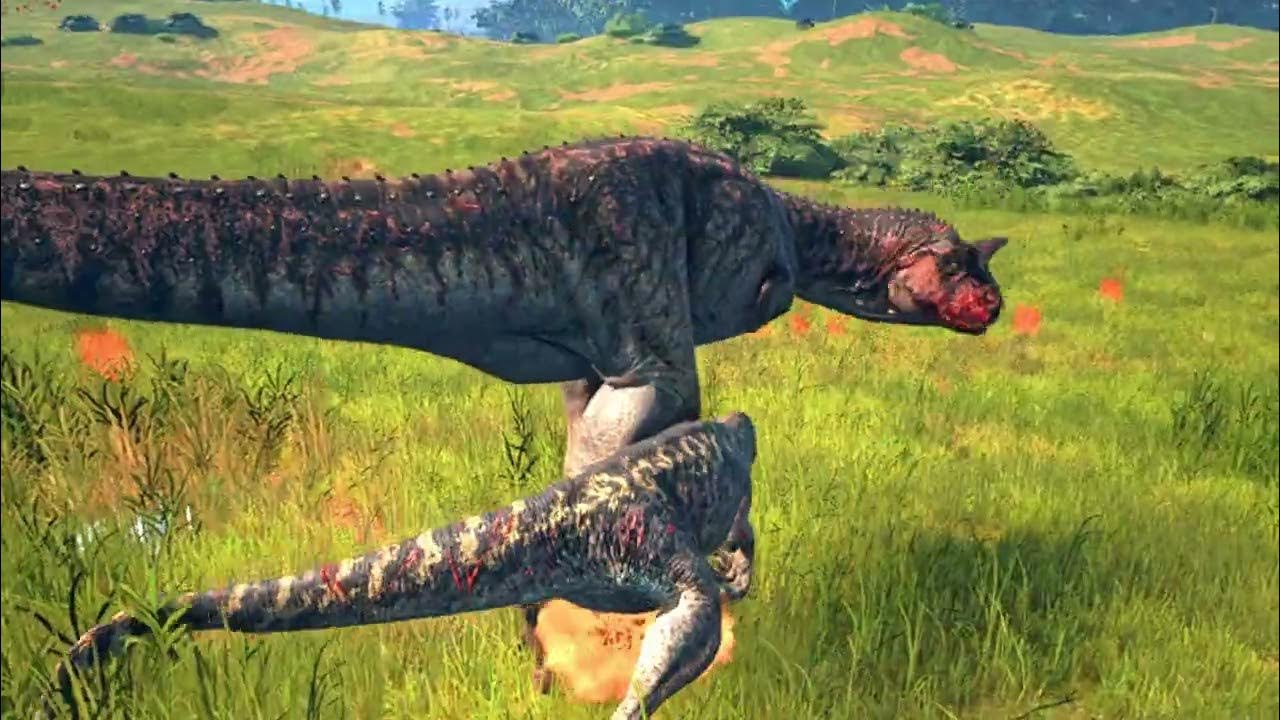 Using Hatchling Utahs In The War Against Carnos The Isle Evrima Youtube