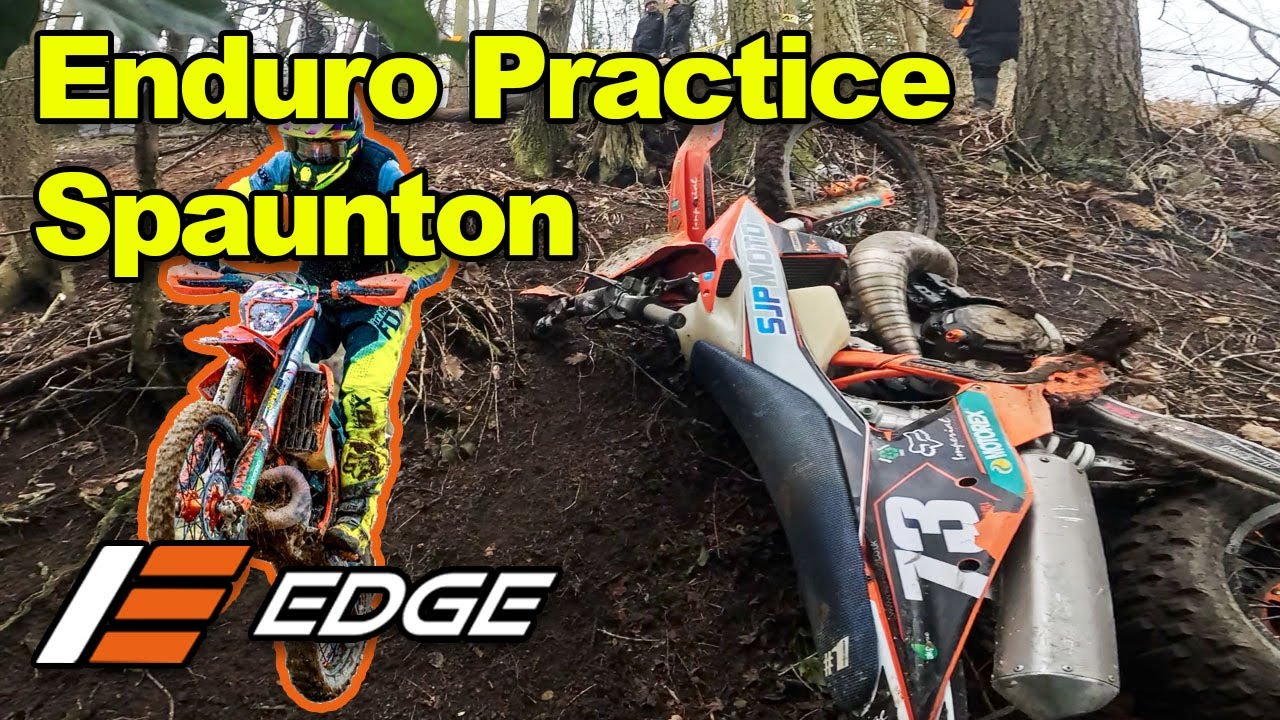 EDGE Off Road Enduro Play Day at Spaunton 2025 POV - YouTube